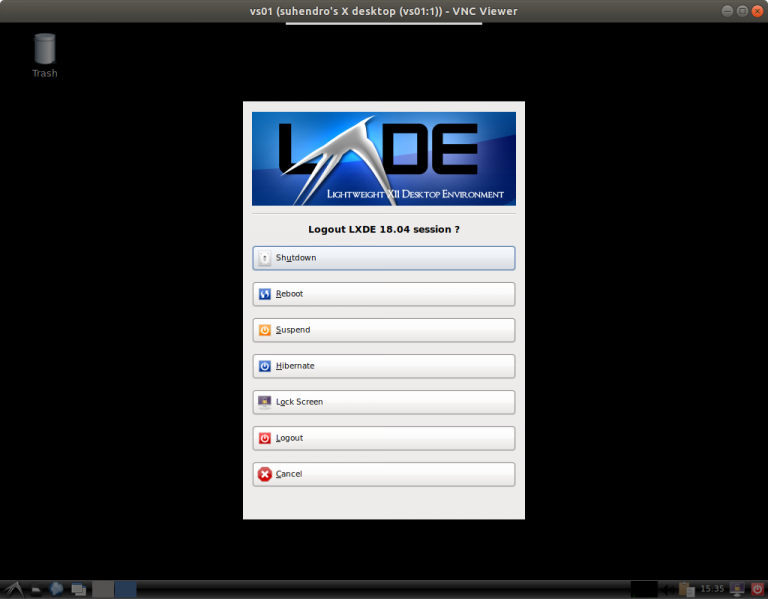 Ubuntu Cloud Desktop Adding Gui To Your Cloud Server Instance Hendros Workshop
